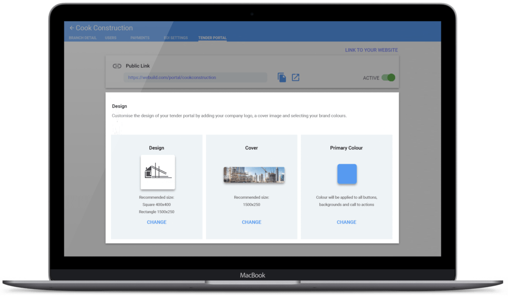 Construction Tender Portal - WeBuild Australia