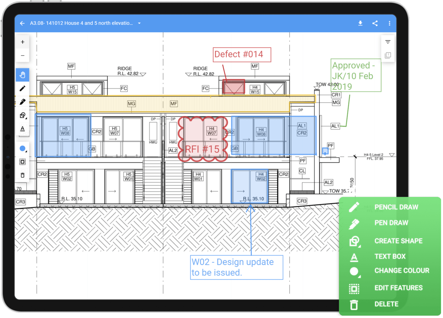 Construction Plan Mark-up Software | WeBuild
