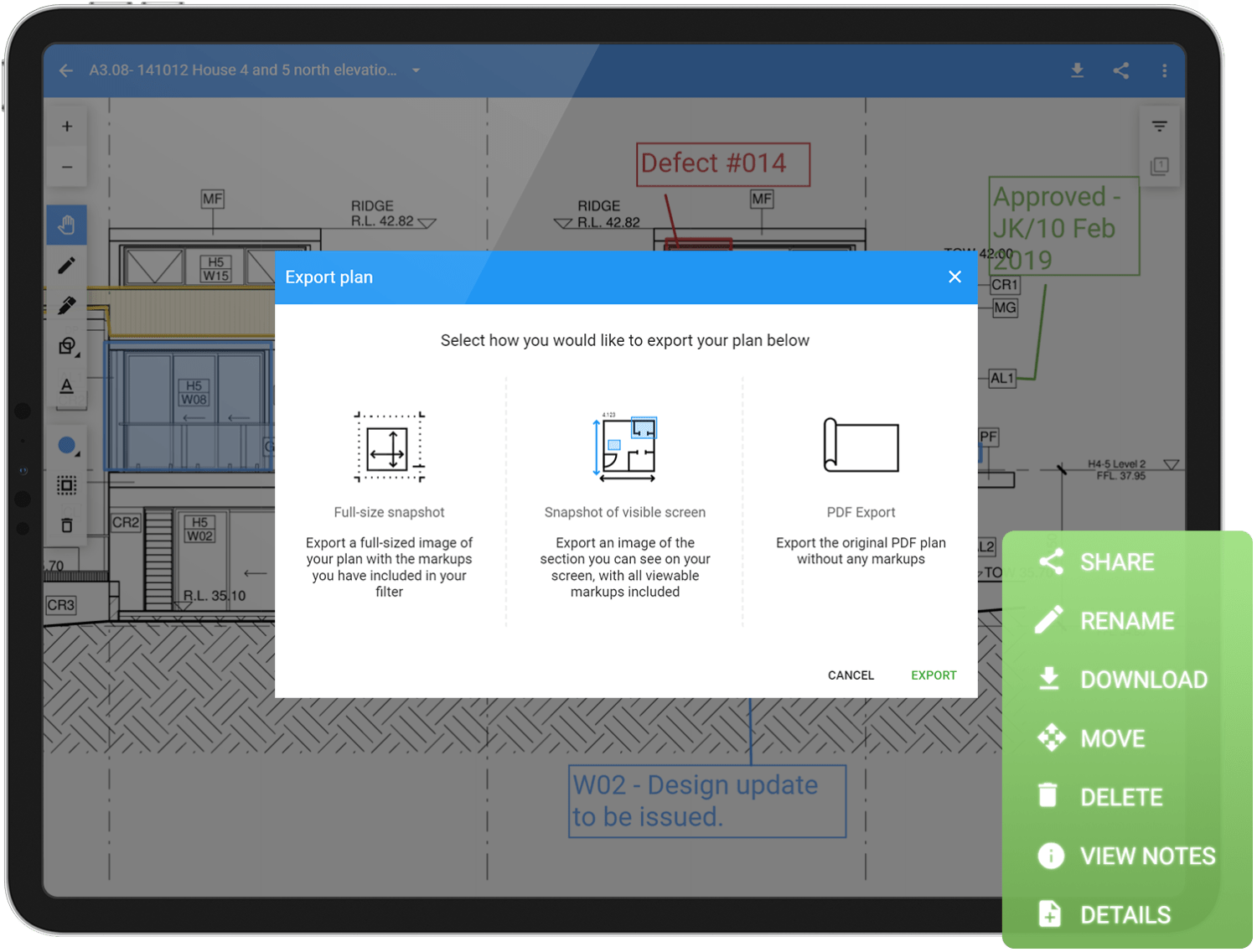 Construction Plan Mark-up - WeBuild Australia