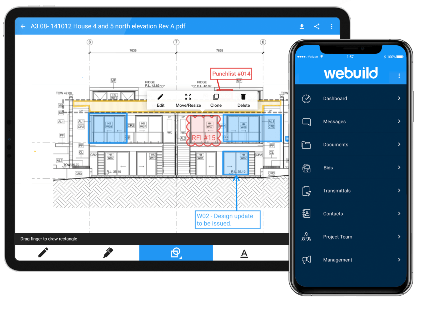 Construction Management Software - WeBuild