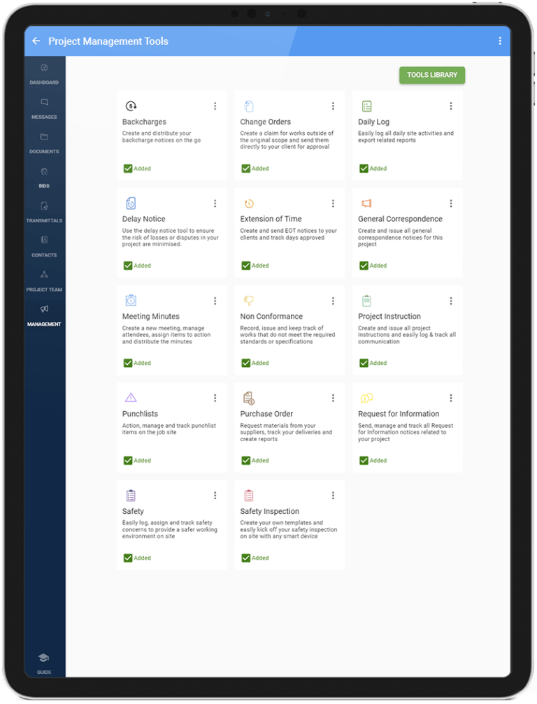 Construction Software for Project Teams - WeBuild
